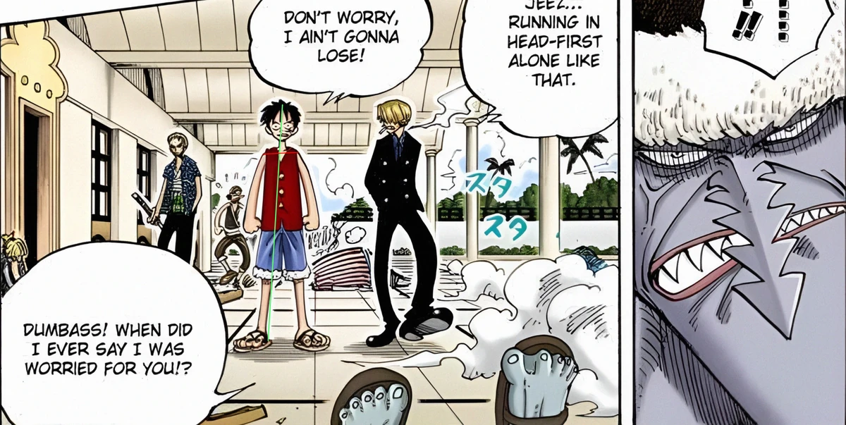 User blog:Viott/One Piece: Luffy spins Momoo | VS Battles Wiki | Fandom