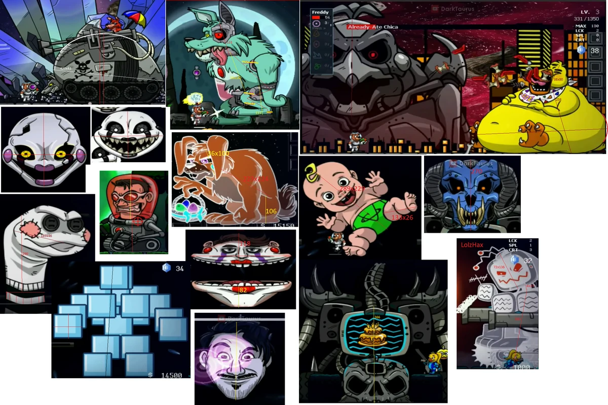 User blog:Robot972/Freddy In Space 2 Size Chart | VS Battles Wiki | Fandom
