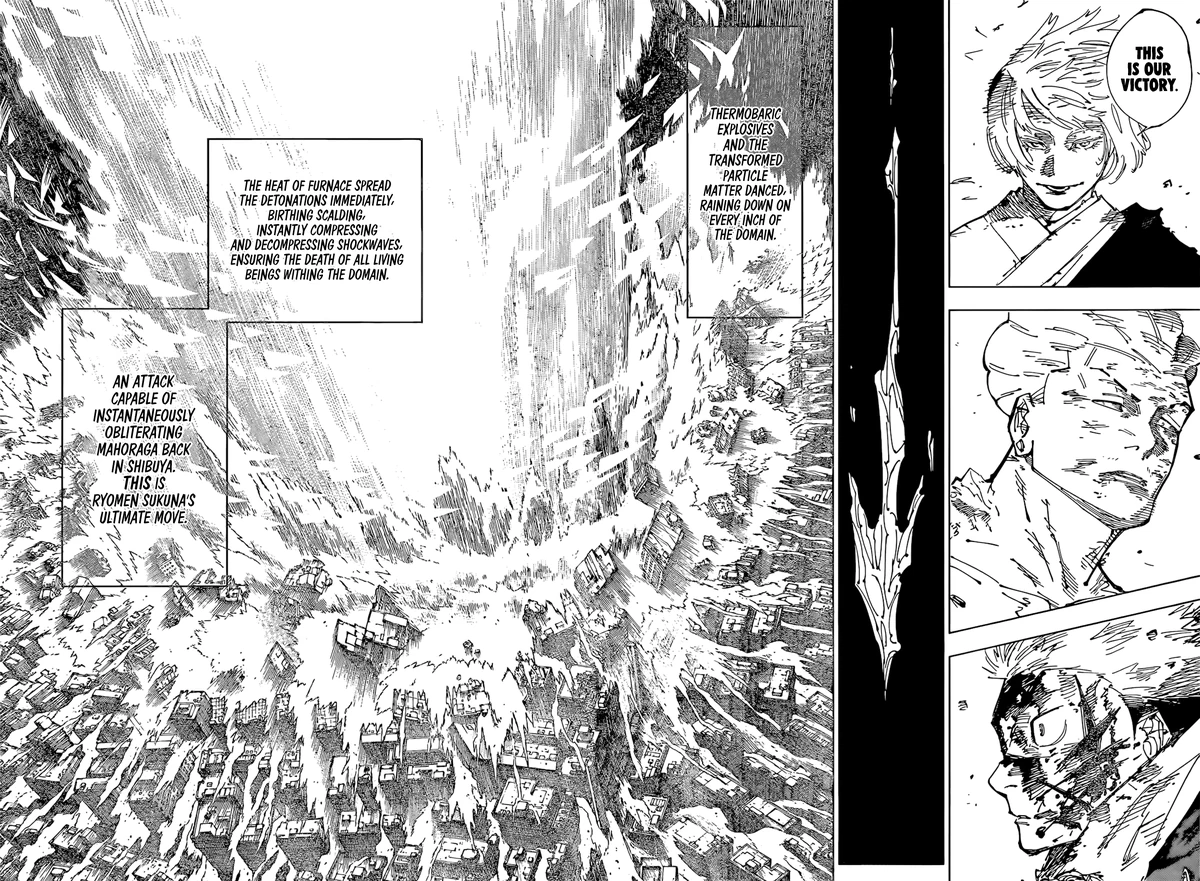 User blog:AbaddonTheDisappointment/JJK Chapter 259 Fire Arrow | VS ...