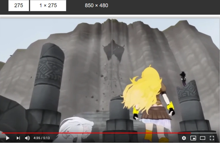 User blog:Morning Star TM/RWBY - Ruby lifts a Nevermore up a cliff | VS ...