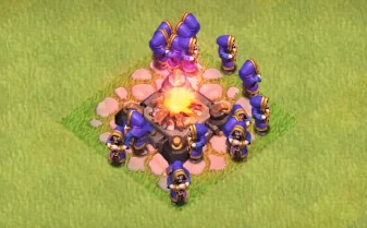 Clash Of Clans Level 4 Wizards