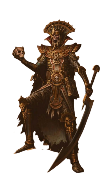 Settra the Imperishable, Great King, The Great Unifier, Khemrikhara ...