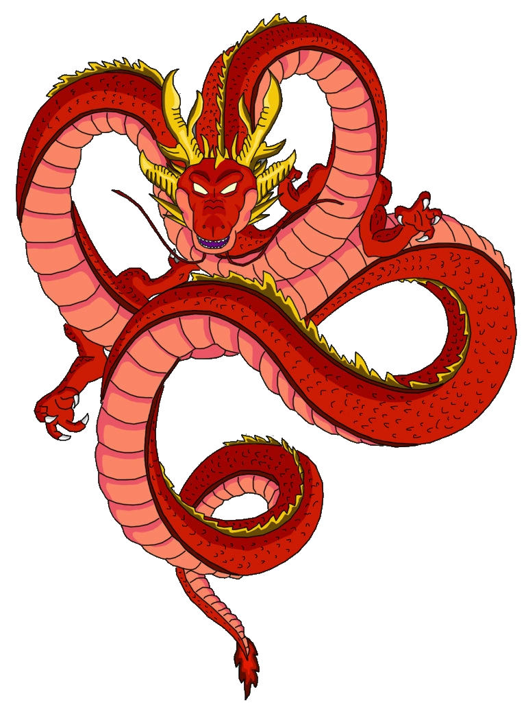 Red Shenron Vs Shenron