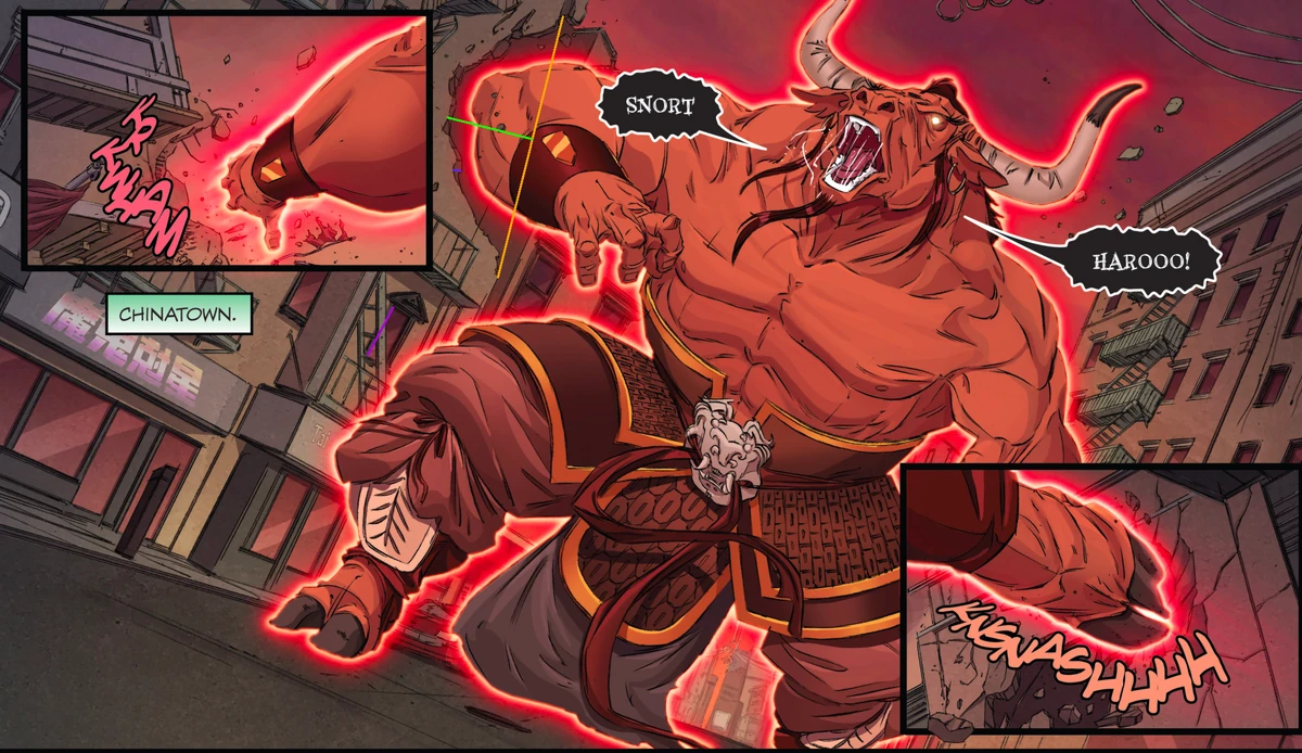 User blog:KingTempest16/TMNT IDW: Chi-You: (Ghost) Destroys large ...