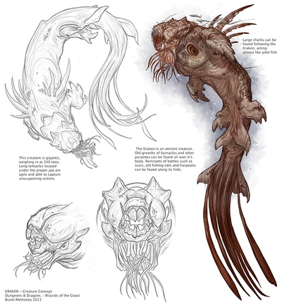 Kraken (Dungeons and Dragons) | VS Battles Wiki | Fandom