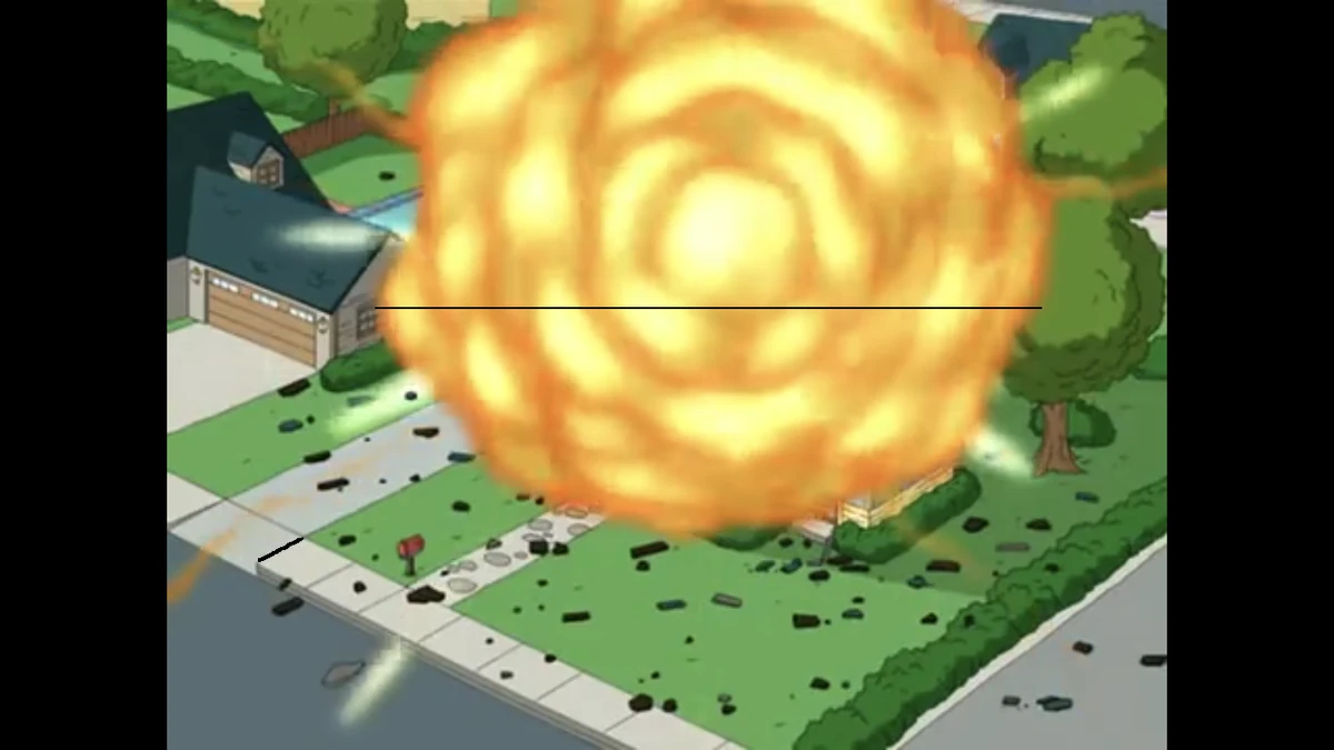 User blog:Buttersamuri/Family Guy Alarm clock explosion | VS Battles ...