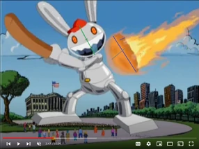 User blog:CuteAnimeNekoGirl99/Megamax 3000 launches a meteor into space ...