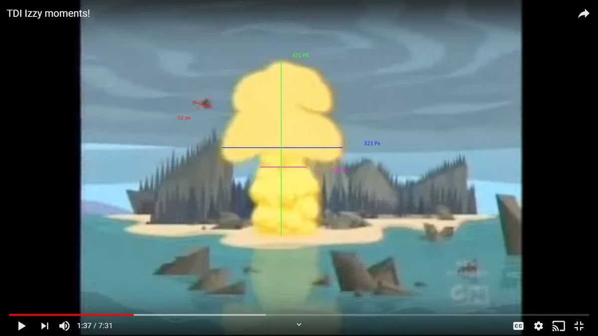 User blog:DarkDragonMedeus/TDI Izzy Tanks an Explosion | VS Battles ...