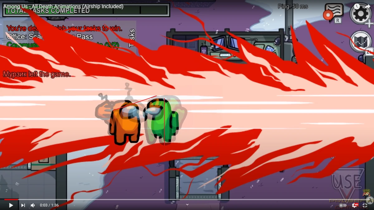 User blog:Aguywhodoesthings/Among us : Kill animation speeds | VS ...