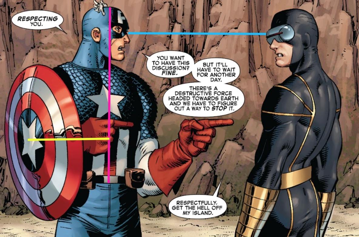 User blog:Taser Lad/Marvel Comics: Captain America blocks Cyclops Blast ...