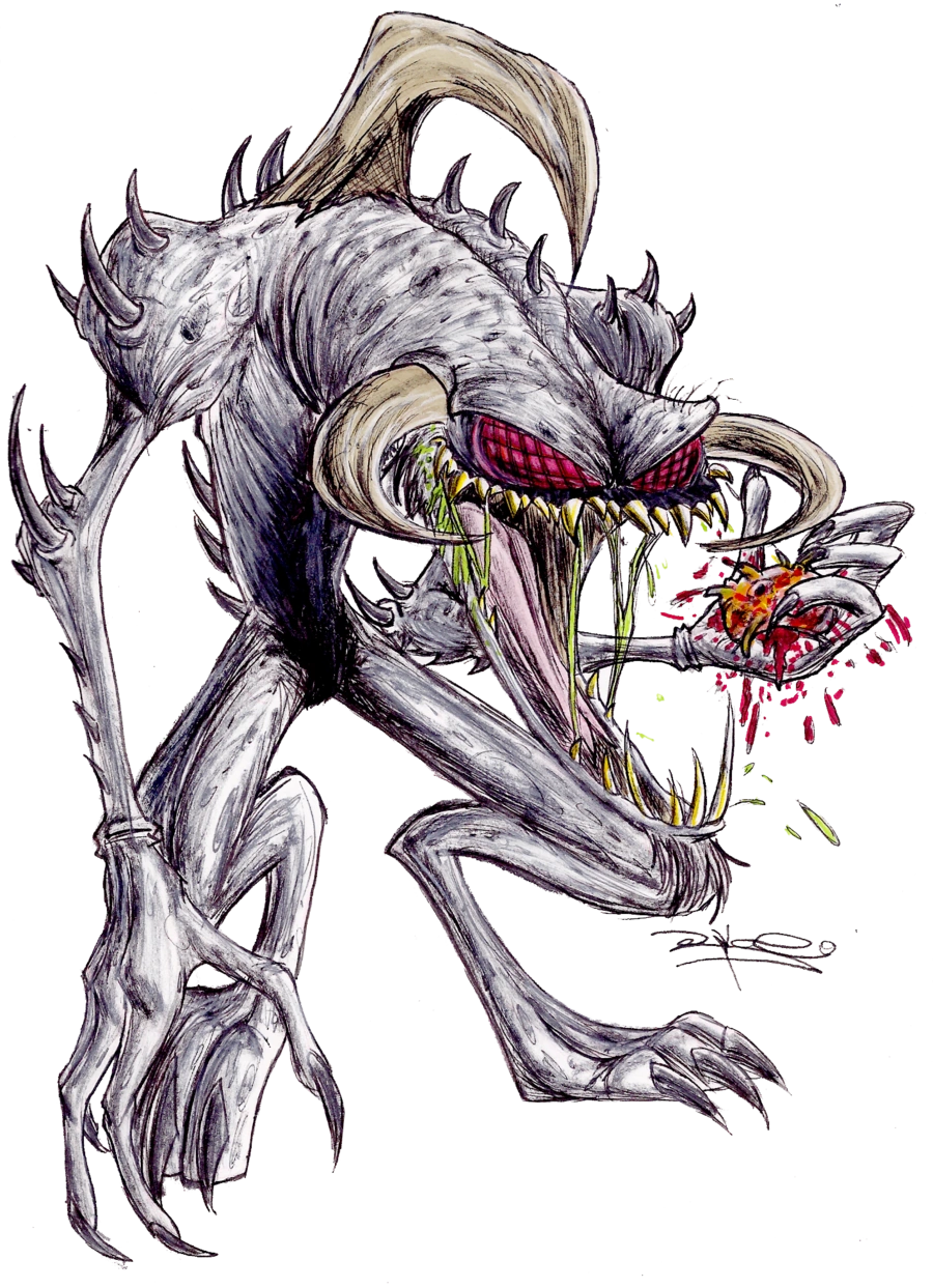 Spawn Violator Drawings