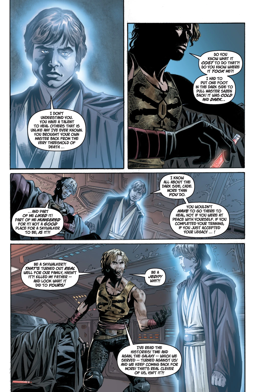 Cade Skywalker Vs Darth Vader