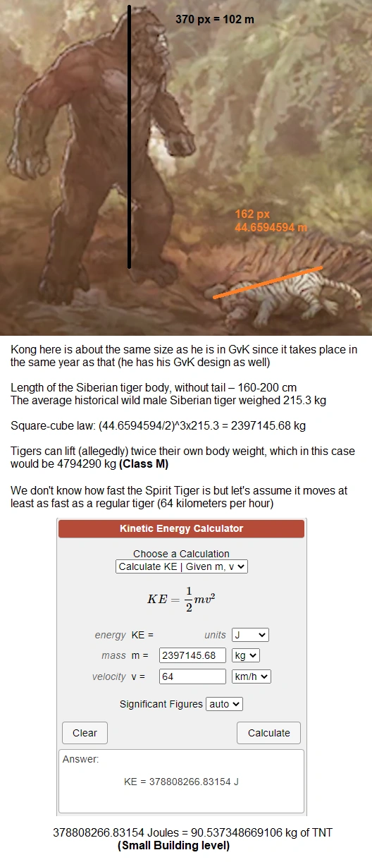 User blog:Apex Predator GX/Spirit Tiger power! | VS Battles Wiki | Fandom
