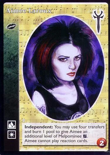 Aimee Laroux | Vampire: the Eternal Struggle Wiki | Fandom