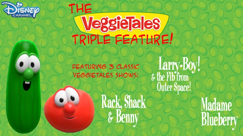 Disney Channel Presents: The VeggieTales Triple Feature! | Big Idea ...