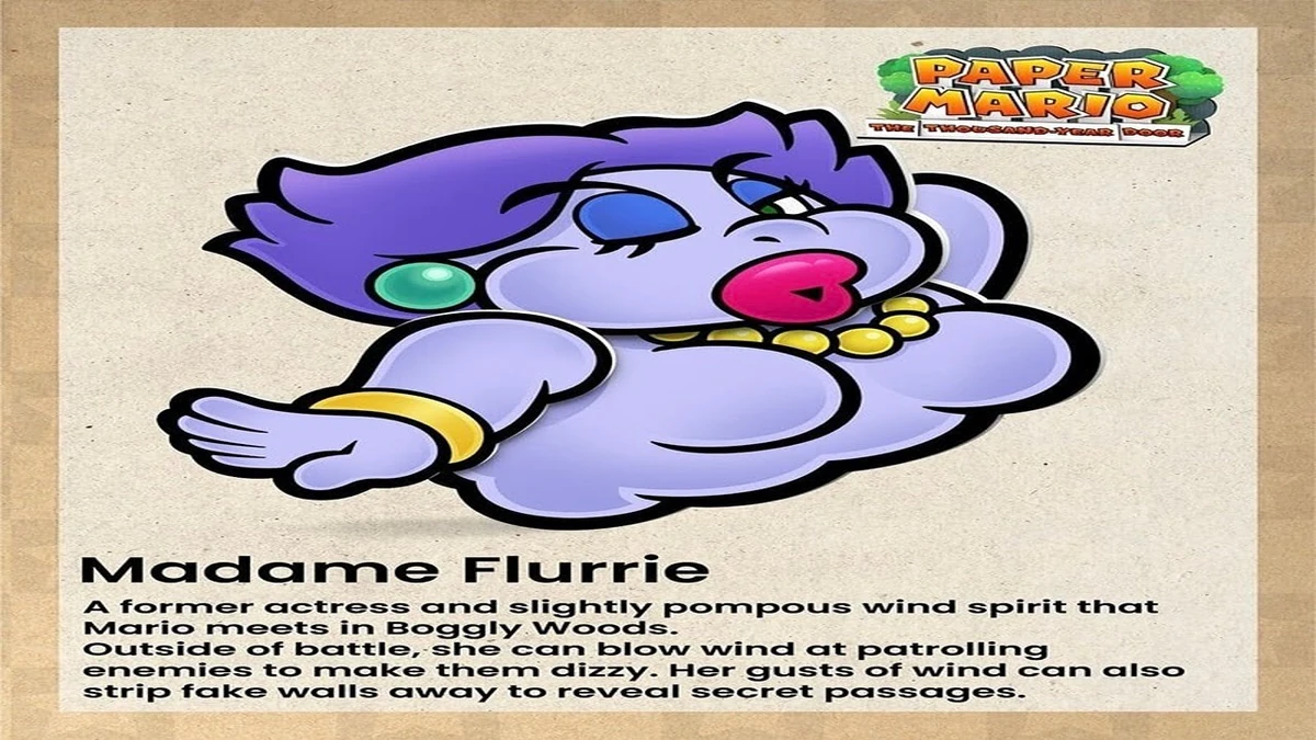 madam flurb - papr mrio: door | VvvvvaVvvvvr Wiki | Fandom