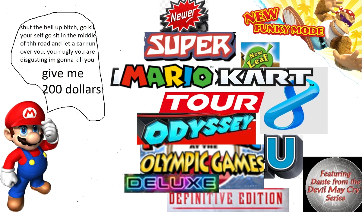 scatman world tour - Newer Super Mario Kart Tour Odyssey 8; New Leaf At ...