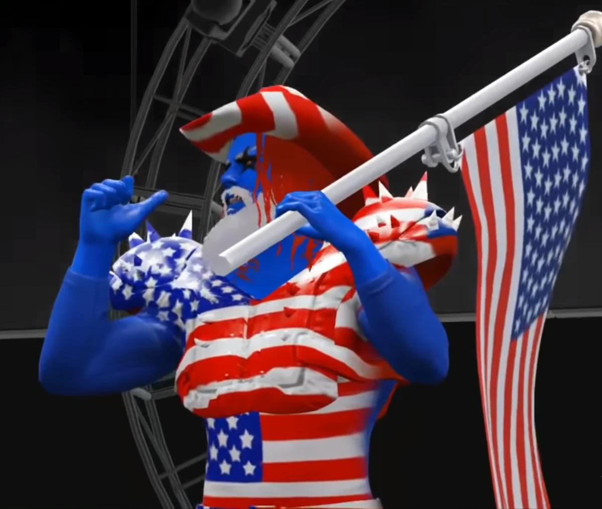 Cheeseburger Freedom Man | Vinewrestle Statistics Wiki | Fandom