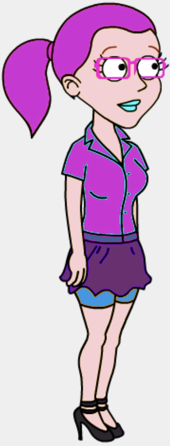 Tabitha Thomas (50 Spoiled Bratty Girls Get Grounded) | Vyond's The All ...