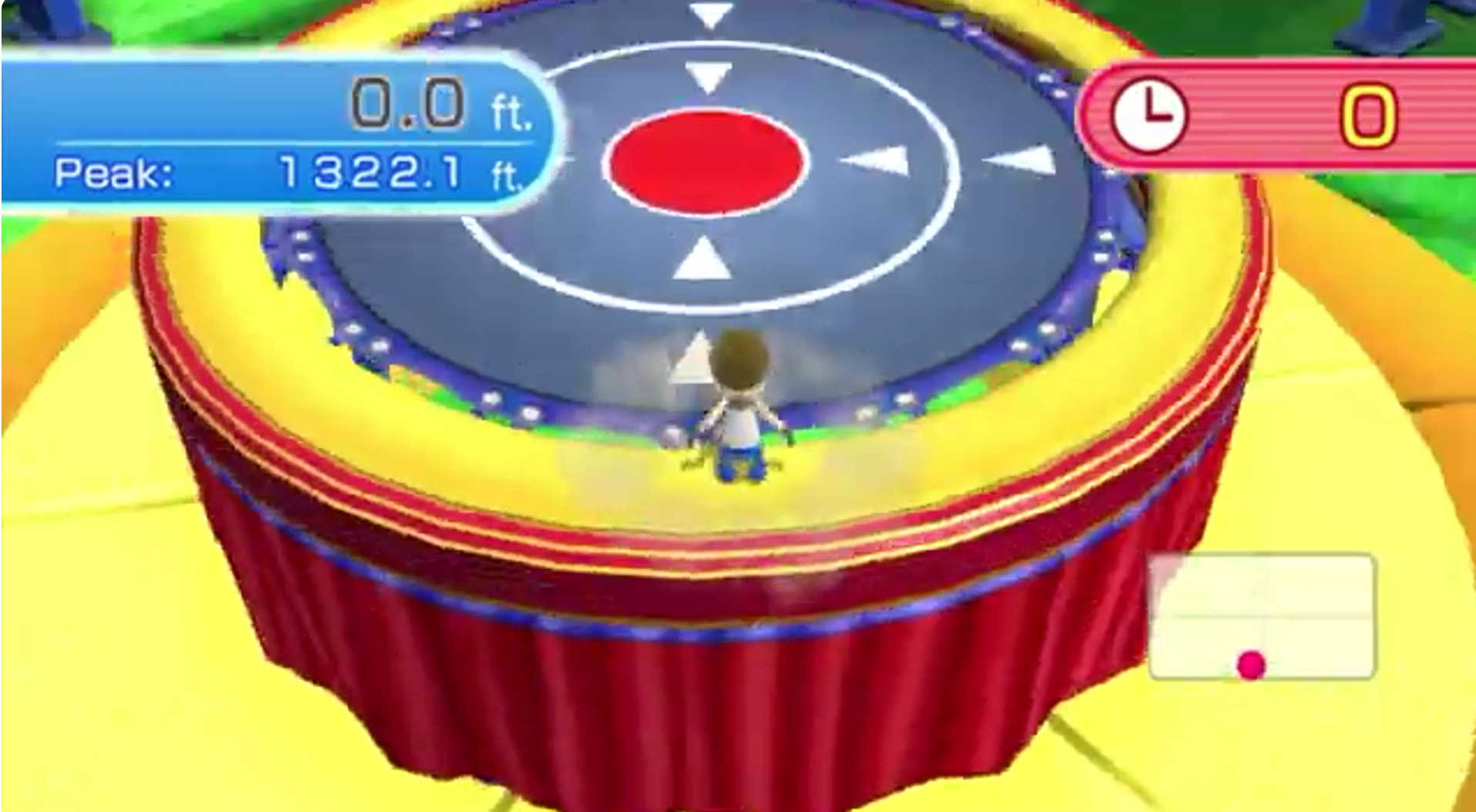 Wii fit u trampoline target store
