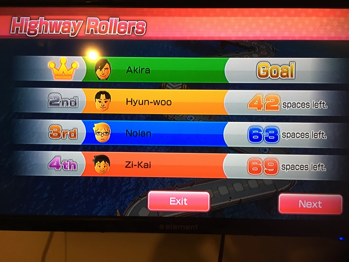 User blog:You crab/Here are the standings | Wii Sports Wiki | Fandom