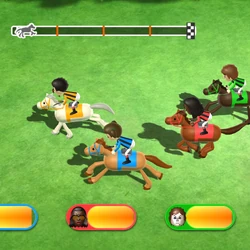 Wii Horse Racing