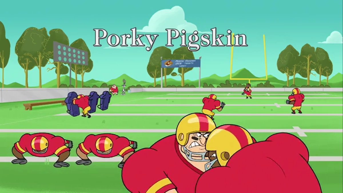 Porky Pigskin | Wabbit Wiki | Fandom