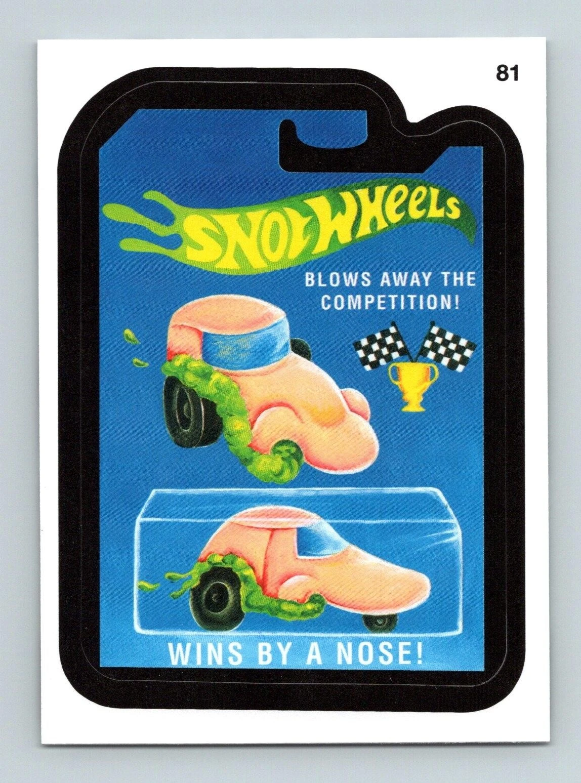 SnotWheels | Wacky Packages 1st Series 2015 Wiki | Fandom