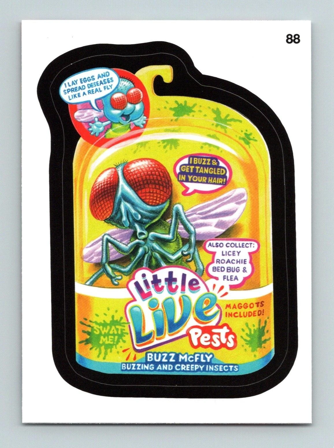 Little Live Pests | Wacky Packages 1st Series 2015 Wiki | Fandom