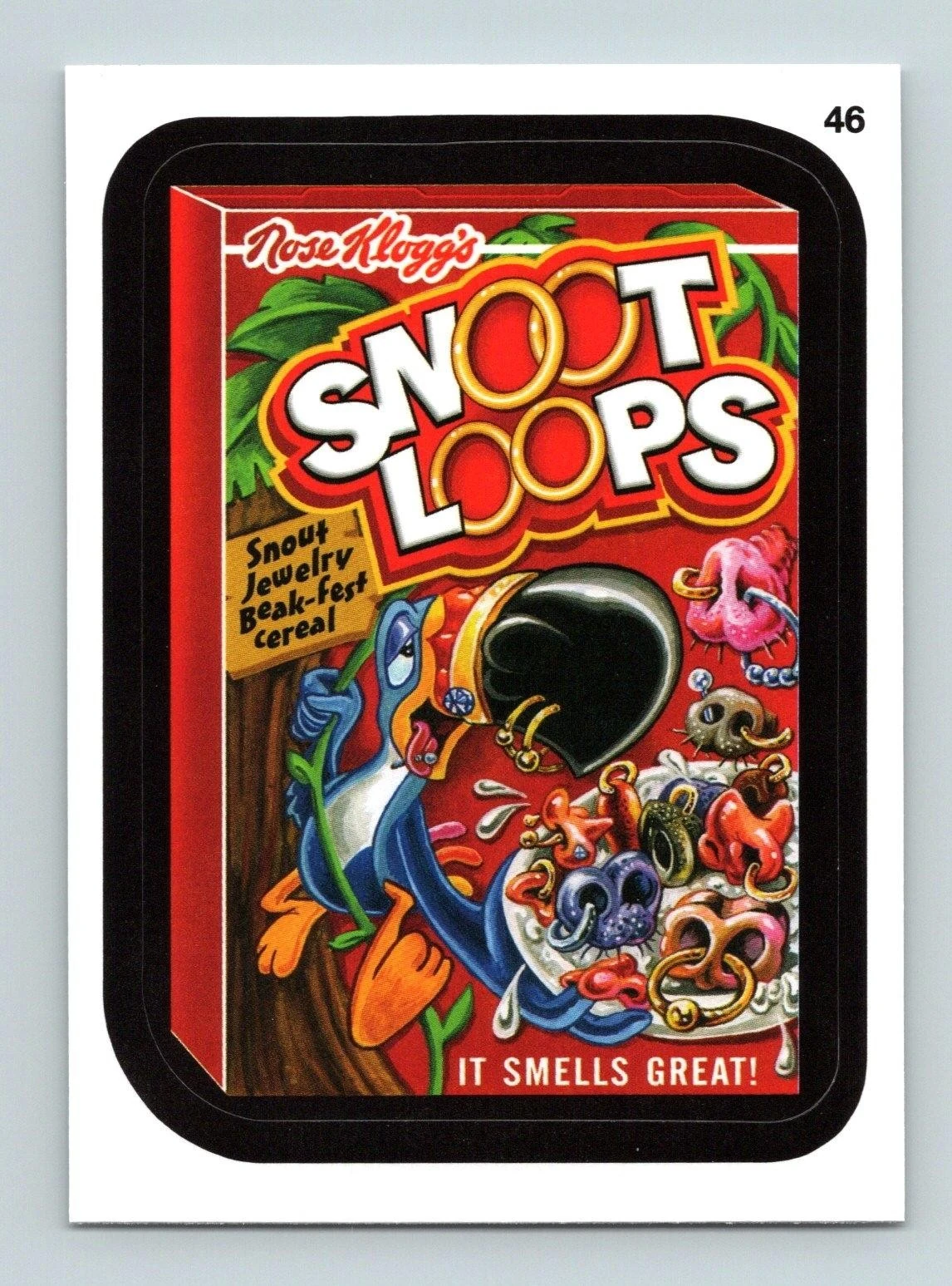 Snoot Loops | Wacky Packages 1st Series 2015 Wiki | Fandom