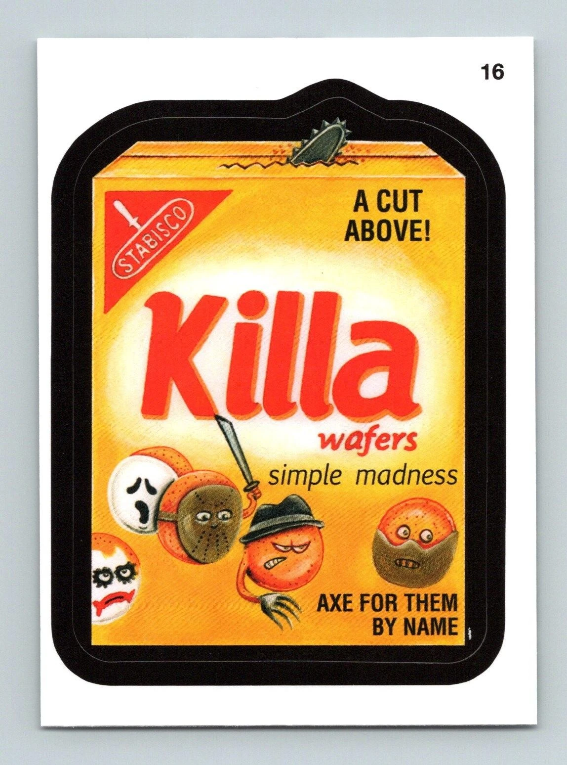 Killa Wafers | Wacky Packages 1st Series 2015 Wiki | Fandom