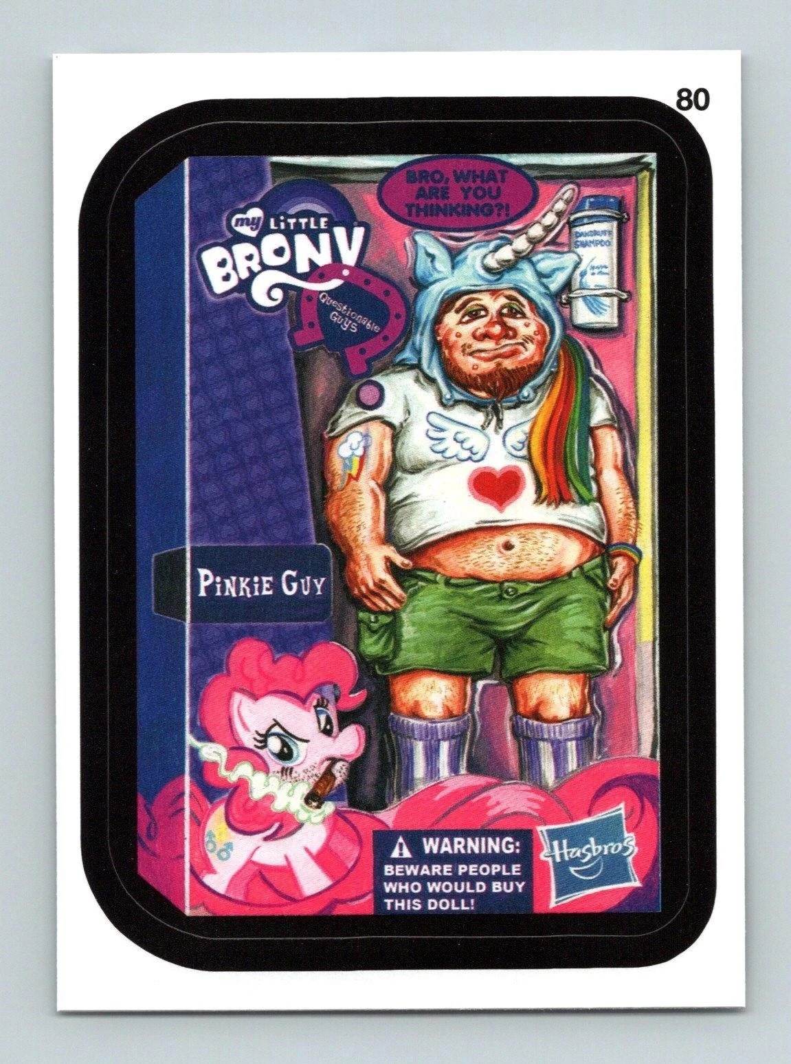 My Little Brony: Questionable Guys | Wacky Packages 1st Series 2015 ...