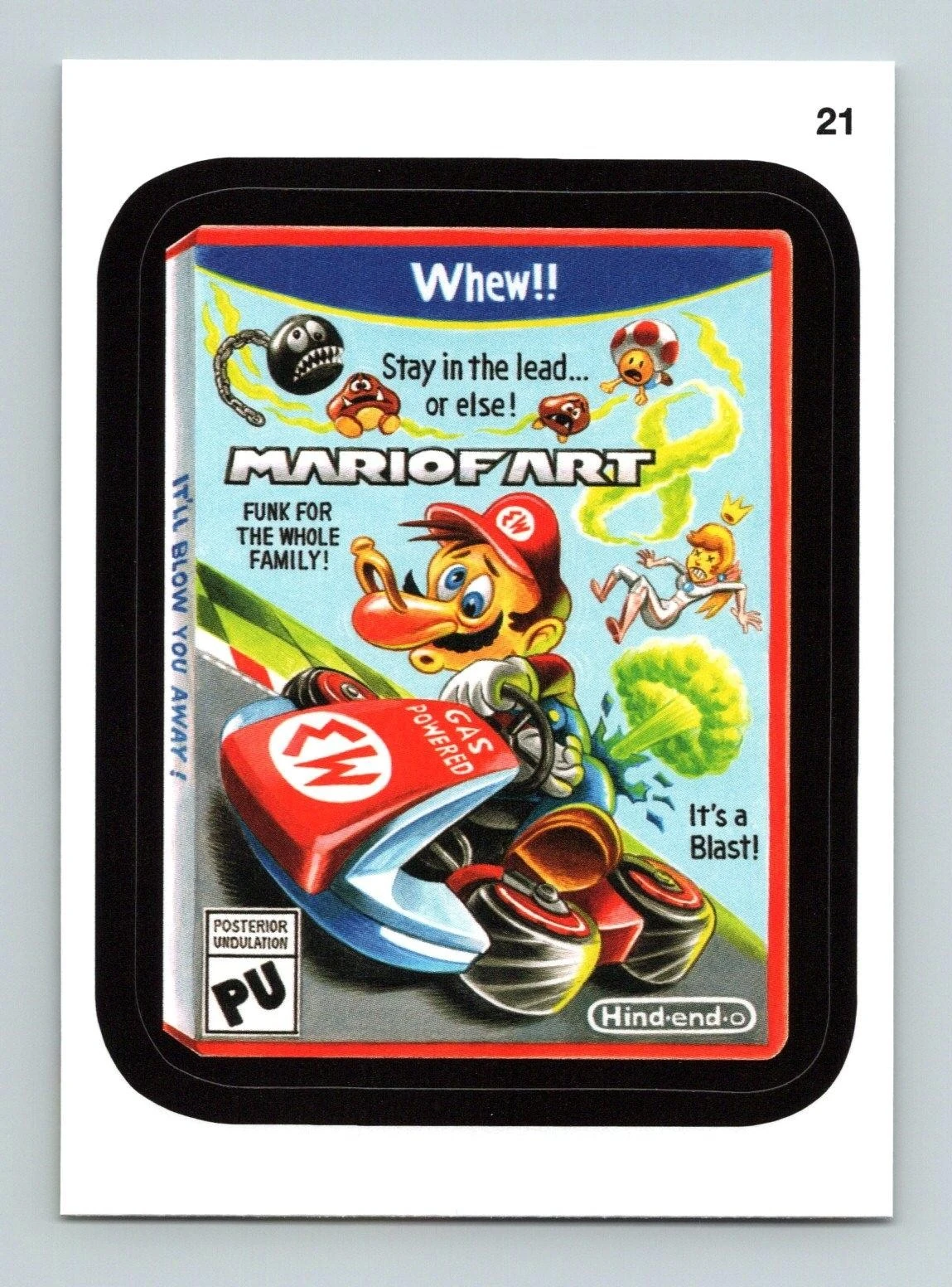 MɅRIOFART Eight | Wacky Packages 1st Series 2015 Wiki | Fandom