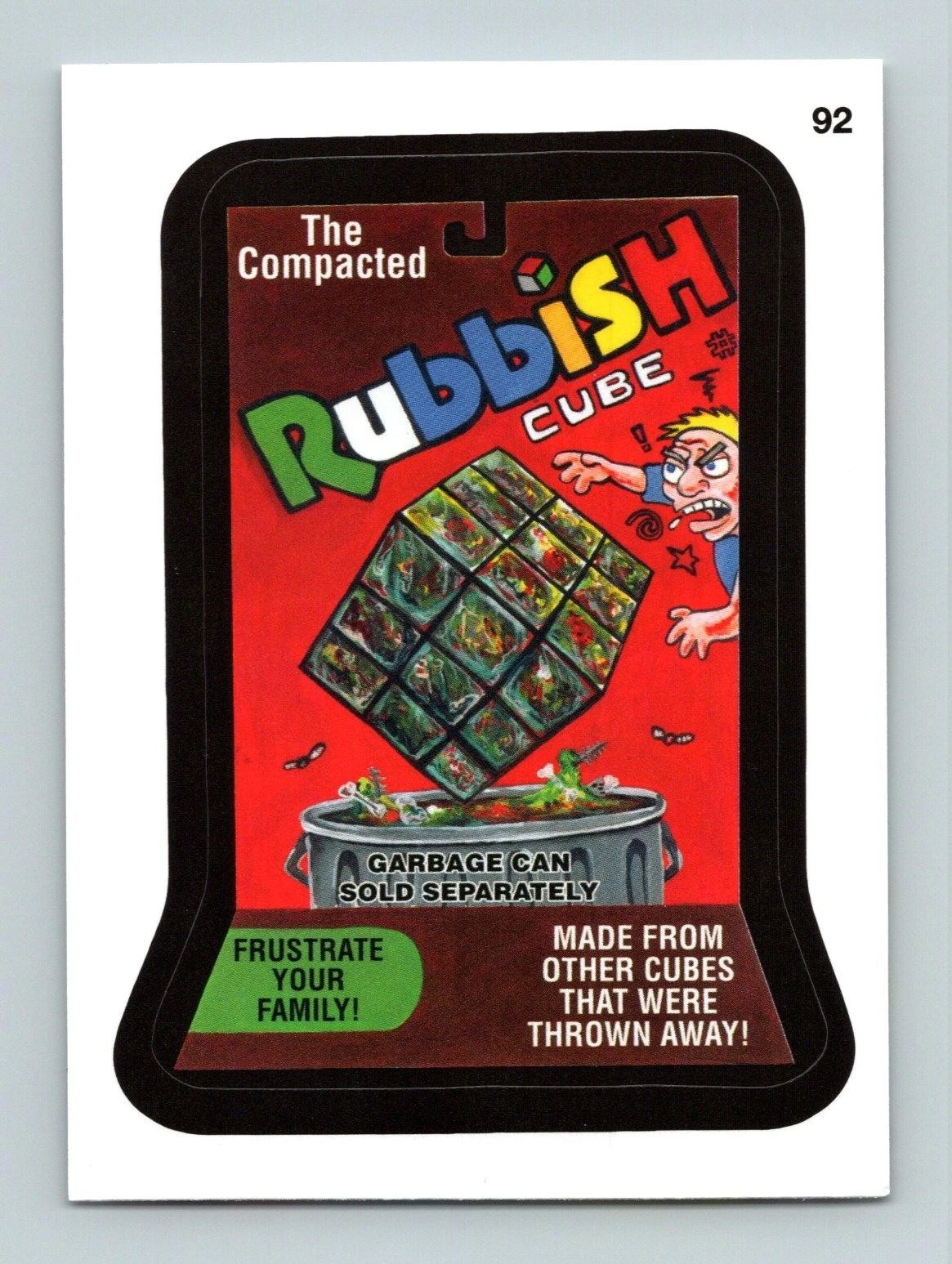 Rubbish Cube | Wacky Packages 1st Series 2015 Wiki | Fandom
