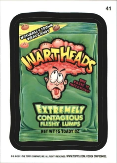 Wartheads Fleshy Lumps | Wacky Packages Wiki | Fandom