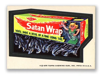 Satan Wrap | Wacky Packages Wiki | Fandom