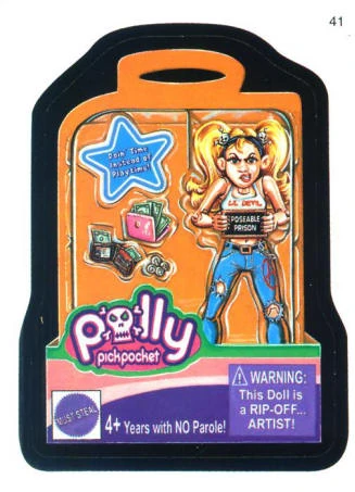 Polly Pickpocket | Wacky Packages Wiki | Fandom