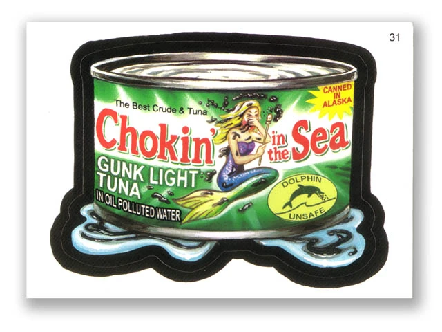Chokin' in the Sea | Wacky Packages Wiki | Fandom