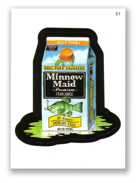 Minnow Maid | Wacky Packages Wiki | Fandom