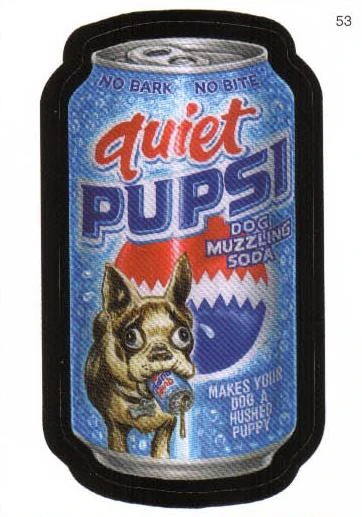 Quiet Pupsi | Wacky Packages Wiki | Fandom