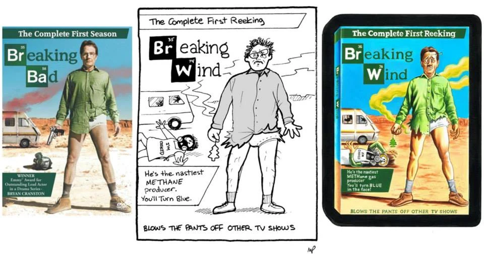 Breaking Wind (rough concept) | Wacky Packages Wiki | Fandom