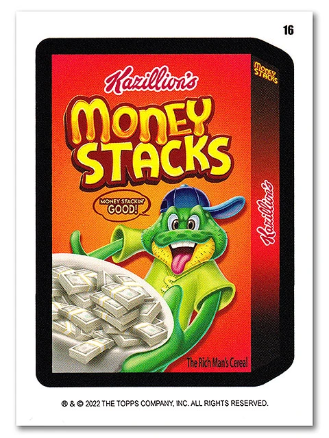Money Stacks | Wacky Packages Wiki | Fandom