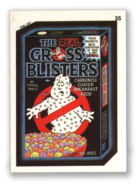 Gross Blisters | Wacky Packages Wiki | Fandom