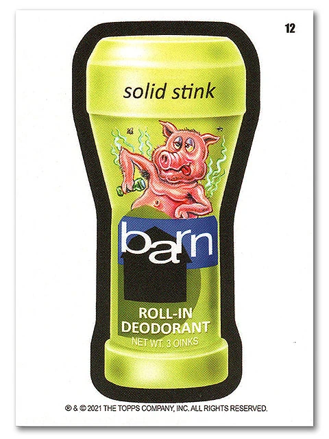 Barn Deodorant | Wacky Packages Wiki | Fandom
