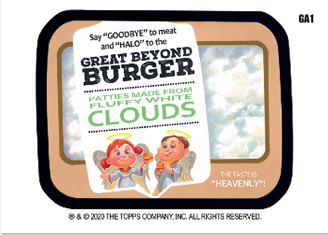 Great Beyond Burger | Wacky Packages Wiki | Fandom
