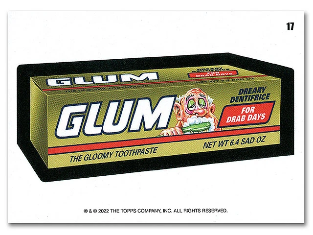 Glum | Wacky Packages Wiki | Fandom
