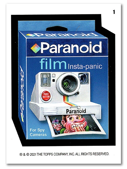 Paranoid Camera | Wacky Packages Wiki | Fandom