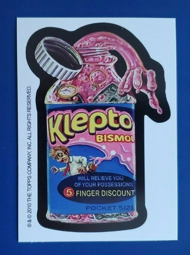 Klepto Bismol | Wacky Packages Wiki | Fandom