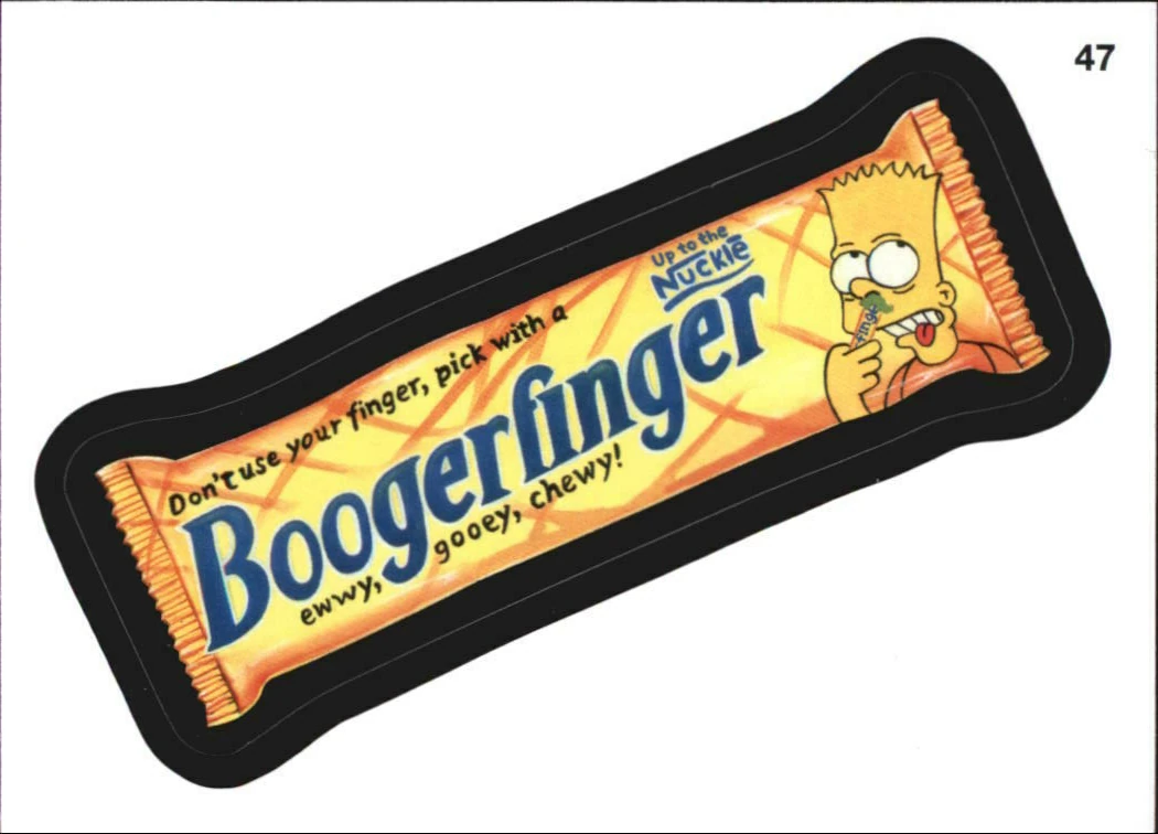 Boogerfinger | Wacky Packages Wiki | Fandom
