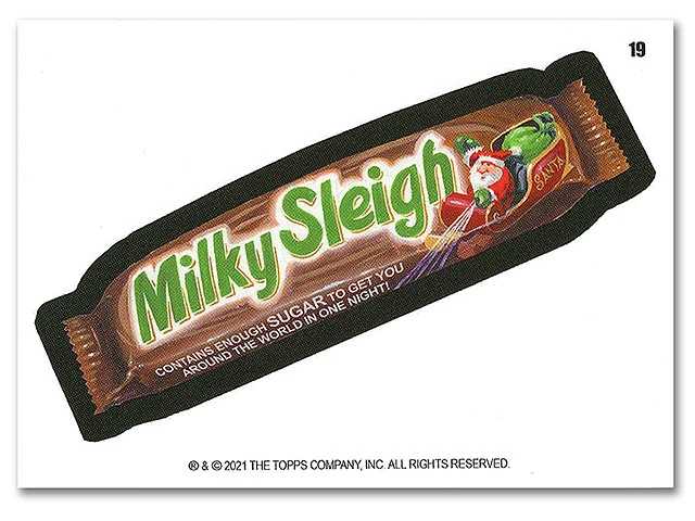 Milky Sleigh | Wacky Packages Wiki | Fandom